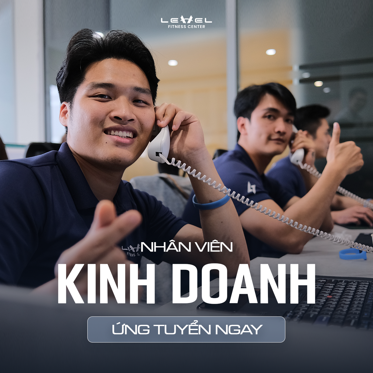 Tuyển Nhân viên Kinh Doanh - Level Fitness Center